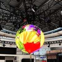 China Round Holographic Immersive Creative LED Screen 8K LED Display 360 Viewing Angle for Indoor Exhibition Hall Showcase for sale
