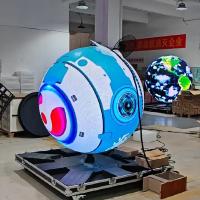 China High Visibility 8K Creative LED Screen Resolution HDR LED Circular Display Screen for Effective Indoor Advertising for sale
