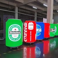 China Kiosk Indoor LED Video Advertising Customizable Welcome Display Exhibition Hall Shopping Mall Digital Screen for sale