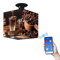 China LED Magic Cube 4 Sided 8K Outdoor / Indoor Advertising Display Sunlight Readable Technology 5000cd Brightness HDR HLG for sale