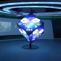 China New Arrivals Electronic Creative LED Screen Magic Cube Signs Indoor Led Cube Display Customizable LED Cube Screen for sale