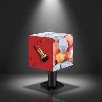 China 4K Customized Cube Shaped LED Screen Magic Cube Waterproof Electronic Signage Indoor Advertising Creative Display 4 Face for sale