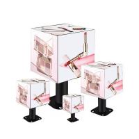 China Indoor Cube Shaped LED Screen Magic Cube Waterproof Electronic Signage Indoor Advertising 5 Face HDR10+ 1080P P2.5 120Hz for sale