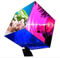 China Indoor Cube Shaped LED Screen Magic Cube Waterproof Electronic Signage Indoor Advertising 5 Face HDR10+ 1080P P2.5 120Hz for sale