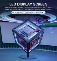 China LED Magic Cube 6 Sided 8K Full Color LED Display Sunlight Readable Technology 120Hz Refresh Rate for Commercial for sale