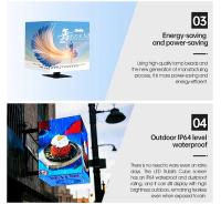 China LED Magic Cube 6 Sided 8K Full Color LED Display Sunlight Readable Technology 120Hz Refresh Rate for Commercial for sale