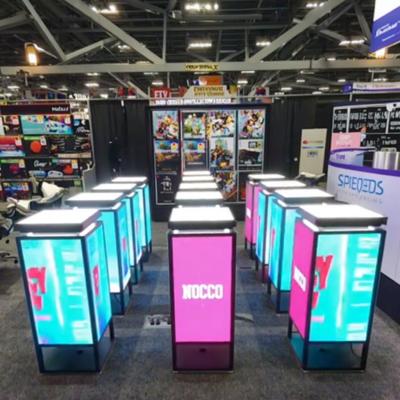 China P1.25 P10 Indoor LED Advertising Display Customizable 360 Viewing 100000 Hours Lifespan 2 Year Warranty for sale