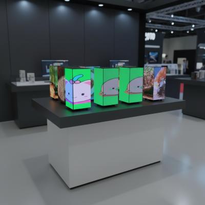China Creative Indoor Outdoor Retail LED Advertising Display Screen Module Rental High Visibility Panel for sale