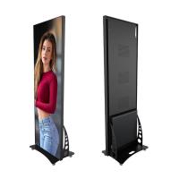 China Aluminum Frame Foldable 8K 120Hz LED Poster Screen Indoor Outdoor Digital Advertising Display Board for sale