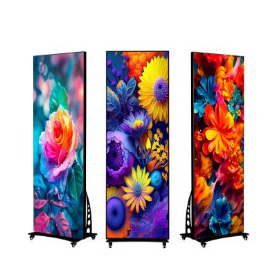 China Indoor Outdoor LED Poster Screen Digital Advertising Display Board Light Box Panel System for sale
