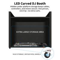 China Outdoor Indoor Portable DJ Booth LED Screen Pixel Stage Events Video Wall Panel Console for Party Disco Club Event for sale