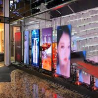 China P2 Touch Vertical Indoor LED Poster Screen Display Stand Retail Self Service Business Outdoor Use for sale