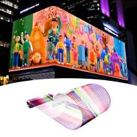 China 500cd-1500cd Flexible Transparent LED Screen Display For Glass Window for sale