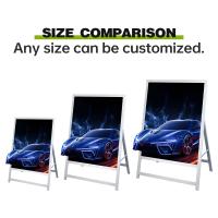 China Portable 43 Inch Touch LED Advertising Display Kiosk USB Power Pixel Pitch 2 Retail Store Mall for sale