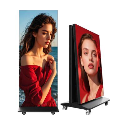 China Aluminum Frame 4K 8K LED Poster Screen Billboard Display Light Box Advertising 360 Viewing High Visibility for sale