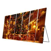 China Wall Mount Customizable Indoor LED Advertising Display Screen Floor Standing Hanging Multimedia Device for sale