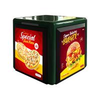 China Smart Innovative Portable LED Delivery Box Anti Glare Advertising Food Delivery Box LED Display for sale