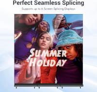 China Seamless Stitching GOB Foldable LED Digital Signage Advertising Display Screen Flight Case Events Billboard for sale