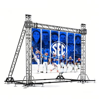 China IP65 Waterproof Rental LED Screen with 4500-5000cd High Brightness and 8K Resolution for Outdoor Events for sale