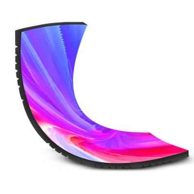 China Customized Modular Flexible LED Display Screen 1200nits Brightness for Commercial Video Wall for sale
