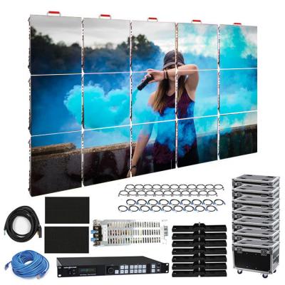 China 500x500mm Full Color HD LED Video Wall with Magnetic Design for Easy Rental LED Display Screen for sale