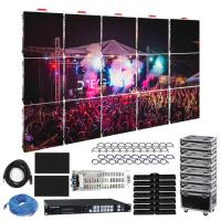 China 500x500mm Full Color HD LED Video Wall with Magnetic Design for Easy Rental LED Display Screen for sale