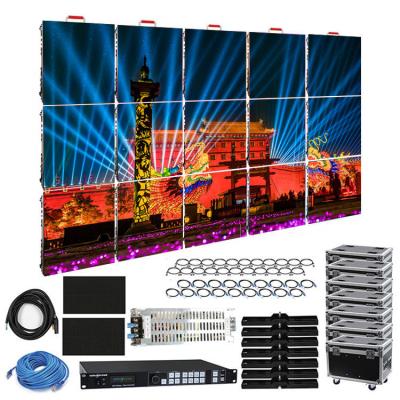 China High Brightness 5000nits IP65 Waterproof LED Video Wall with 7680Hz Refresh Rate for Outdoor Rental LED Screen for sale