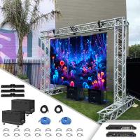 China P2.9 Full Color LED Screen with 5000nits High Brightness IP65 Waterproof and 7680Hz Refresh Rate for Club Events for sale