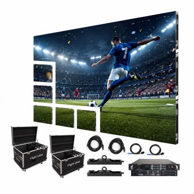 China P2.97 IP65 Waterproof 500x500mm Cabinet LED Video Wall Rental LED Screen for Indoor Outdoor Events for sale