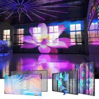 China Lightweight LED Grille Screen Low Wind Load Louver Display Panel High Brightness 7000nits for Facade Advertising for sale