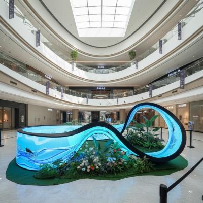 China IP65 LED Magic Cube-Shaped Digital Signage for Retail Store Shopping Mall Advertising Poster Screen Exhibition Hall Welcome for sale