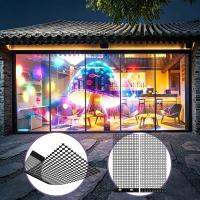 China P10.4 Exhibition 7680HZ Holographic Transparent LED Screen 3D Display Hologram Film Screen for Trade Show Museum for sale