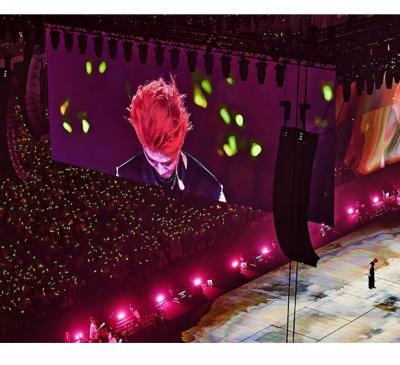 China Waterproof P3.9 P7.8 Ultra Transparent Rental Hanging Stacking Stage Led Screen Display 1000*500Mm Indoor Outdoor Video Wall for sale
