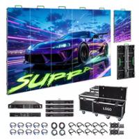 China P3.91 High Stability Indoor Outdoor Rental LED Wall 1000nits IP43 Waterproof Advertising Screen for sale