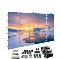 China Factory Wholesale Little Pitch Stage Panel Display Best Video Brand Ground Support Embedded Led Wall Screen for Night Club Bar for sale