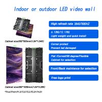 China 4K Resolution 500*1000mm Rental LED Screen with P1.9 P2.6 P2.9 P3.9 P4.8 Pixel Pitch for Indoor Outdoor Use for sale