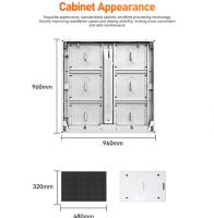 China Ultra Bright Outdoor Advertising LED Display Screen Waterproof Billboard Digital Signage P6.67 Video Wall Panel for sale