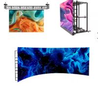 China Waterproof P2.9 P3.91 Rental Led Video Wall Panes Pantalla Exhibition Stage Giant Advertising Outdoor Led Display Screen for sale