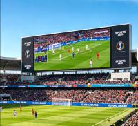 China P6.67 High Brightness Sun Readable Outdoor Perimeter Background Video Wall Sports Football Live Event Stadium LED Display for sale