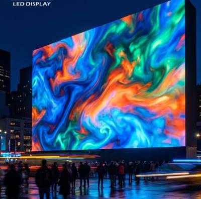 China LED Pantalla Publicitaria Multicolor P5 Para Exteriores en Centros Comerciales for sale
