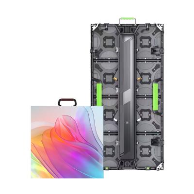 China Slim Aluminum Cabinet Rental LED Screen with 3840Hz Refresh Rate and IP65 Waterproof for Outdoor Events for sale
