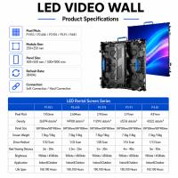 China P3.91 Indoor 1000x500 LED Rental Screen for Concert Stage and Live Event Display for sale