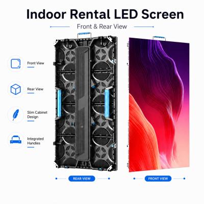 China P3.91 Indoor 1000x500 LED Rental Screen for Concert Stage and Live Event Display for sale