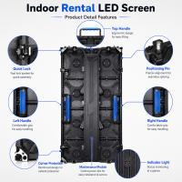 China P3.91 Indoor 1000x500 LED Rental Screen for Concert Stage and Live Event Display for sale