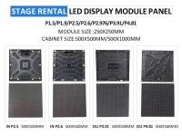 China Fast Installation Rental LED Screen with Die Cast Aluminum Cabinet and High Brightness for Outdoor Concert Rental LED Display for sale
