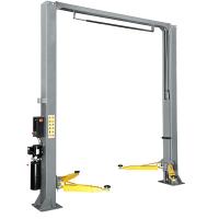 China Asymmetric Arms 2 Post Car Lift 4500kg Capacity 3000mm Width Direct Drive Cylinder for sale