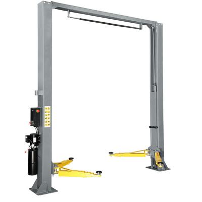 China Asymmetric Arms 2 Post Car Lift 4500kg Capacity 3000mm Width Direct Drive Cylinder for sale