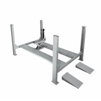 China Hydraulic 4 Post Car Lift 4 Ton Capacity with Electrical Secondary Jack 4000kg 220V/380V for sale