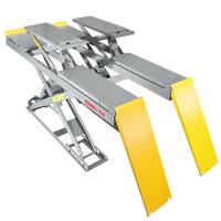 China 4000kg Super Thin Wheel Alignment Scissors Lift with 4500mm Platform Length and 3kw Motor Capacity for sale
