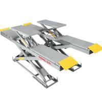 China 4000kg Wheel Alignment Scissors Lift with 4.5M Platform, 380V/220V Voltage, CE Certified for Automotive Service for sale